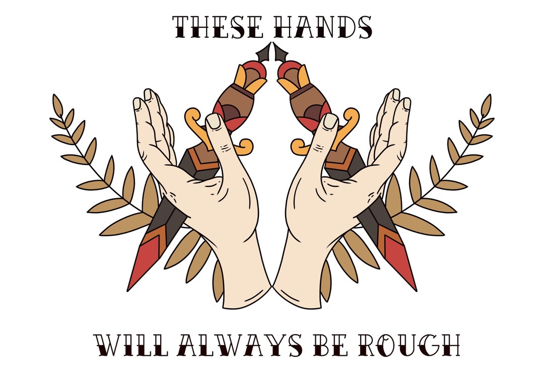 PRINT: Alexisonfire Rough Hands / Theonlybandever / Digital Art / A4 - Etsy