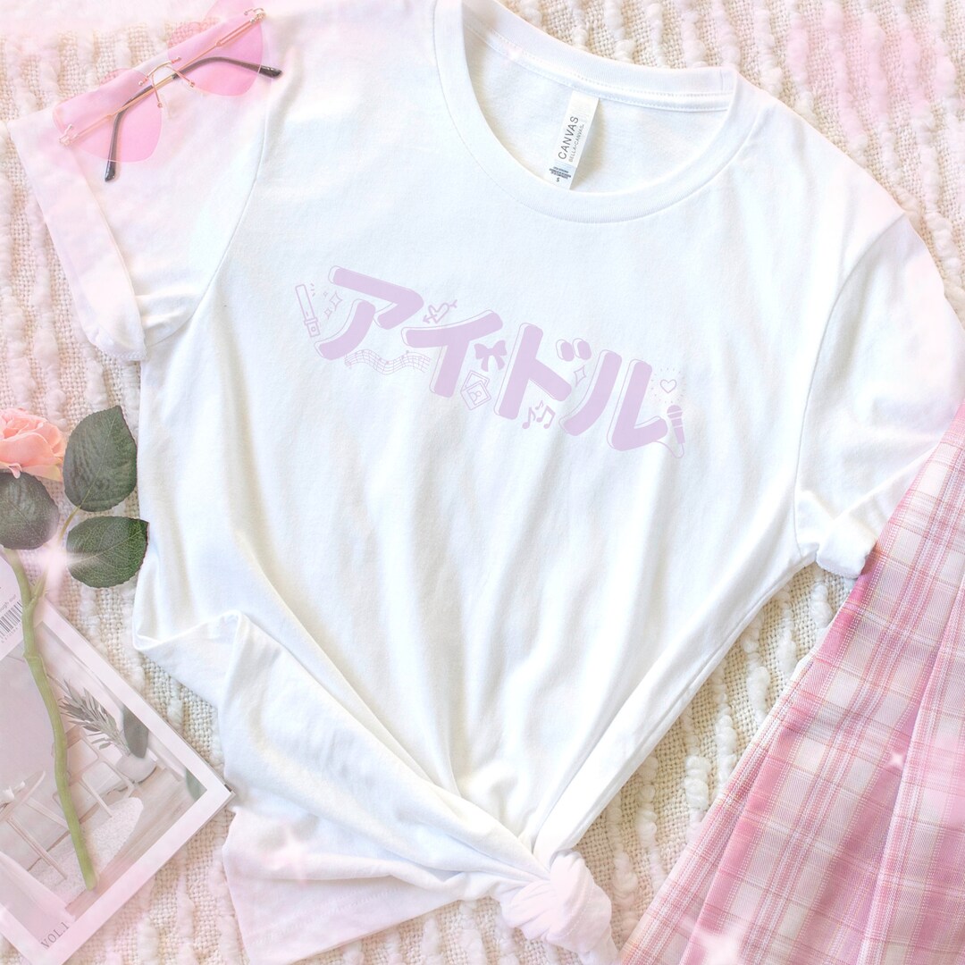 Yume Kawaii Idol Short Sleeve Tee, Anime Clothing, Jpop Fairy Kei ...