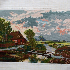 Wiehler Gobelin Summer Evening 18x12 Countryside - Etsy