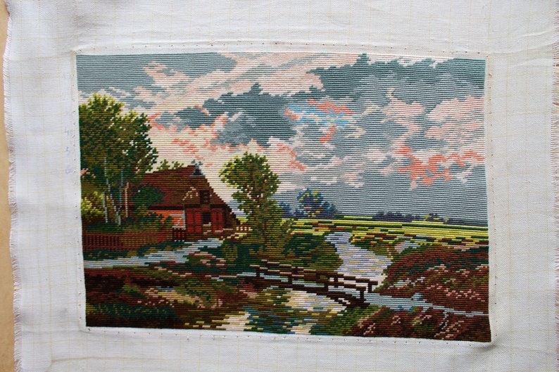 Wiehler Gobelin Summer Evening 18x12 Countryside - Etsy