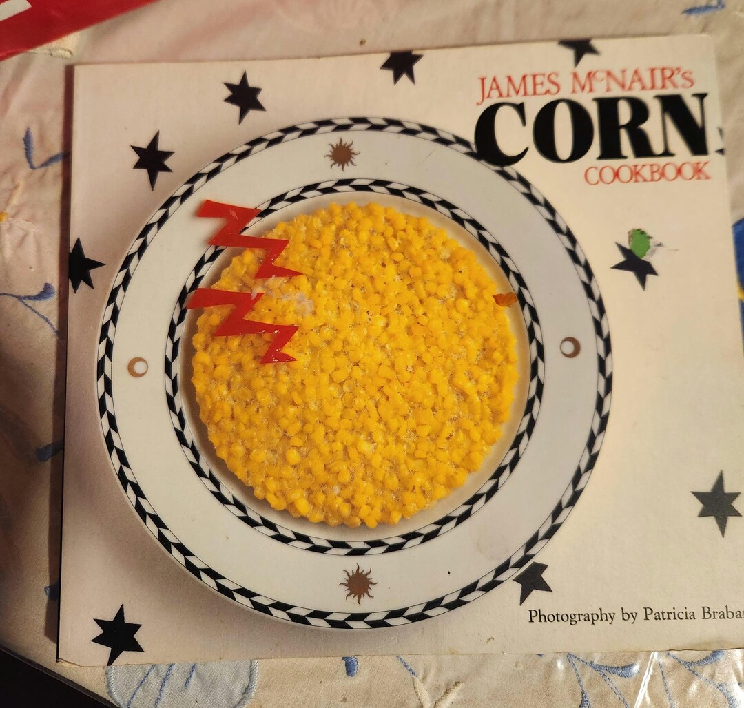Vintage Cookbook 1990 James Mcnair's Corn Cookbook - Etsy
