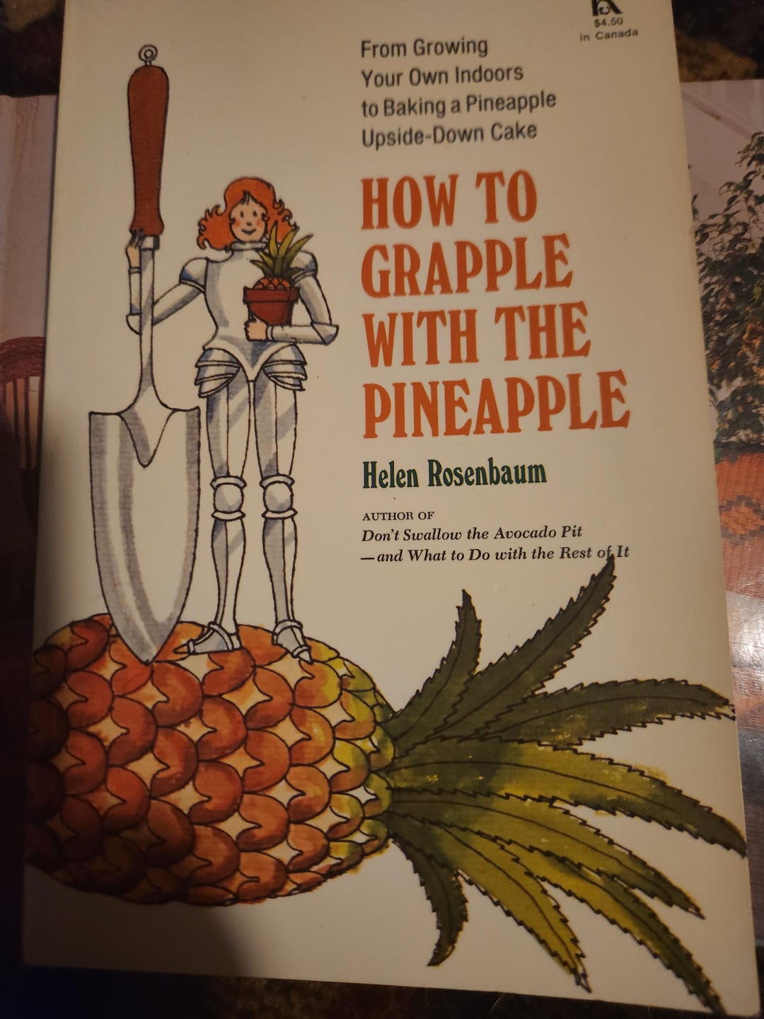 Vintage Cookbook 1975 How to Grapple With the Pineapple Helen Rosenbaum ...