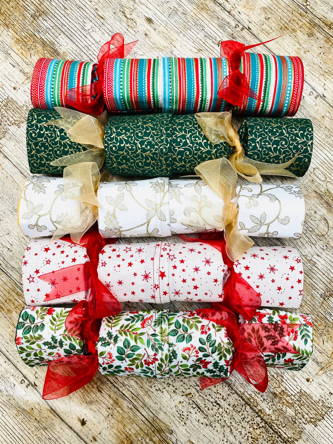 Reusable Christmas Crackers: Eco-friendly, Refillable, Zero Waste - Etsy UK