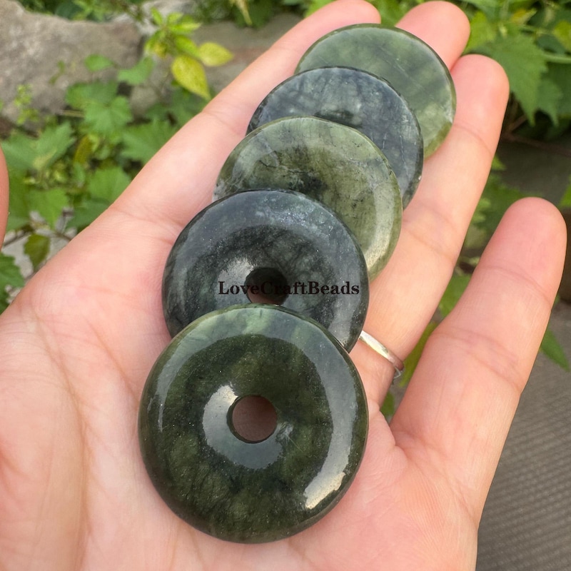 Jade Donut Ring 30mm - Etsy