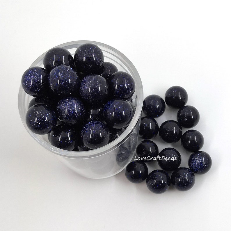 10pcs 8mm / 10mm / 12mm Blue Sandstone Sphere Round Sphere - Etsy