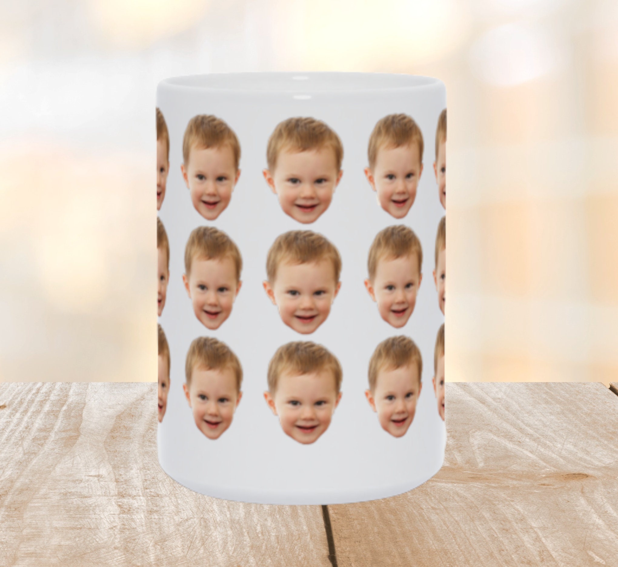 Custom Faces Mug,funny Photo Mug,custom Mother's Day Gift,personalized ...