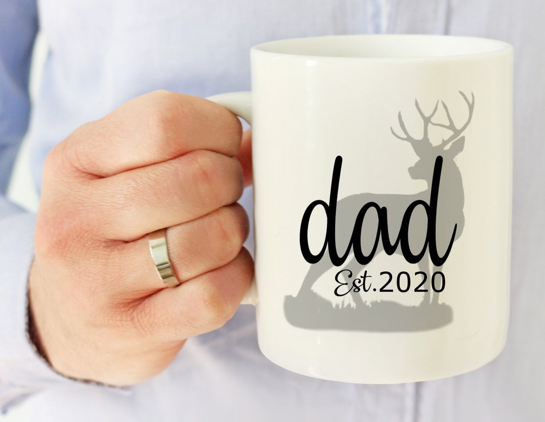 New Dad Mug, Dad Est Mug, Gift Idea for Him, Gift for Father, New Dad ...
