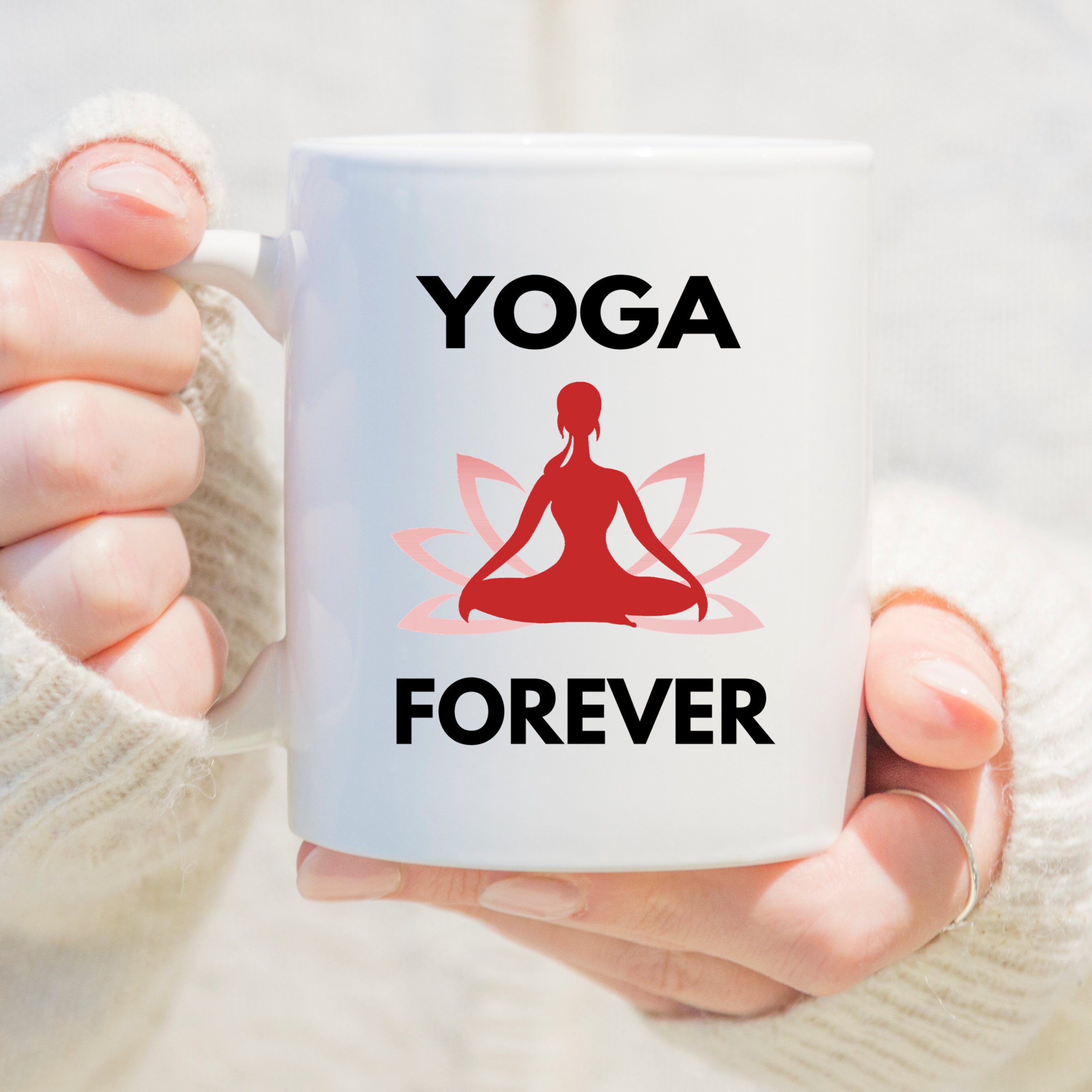 Yoga Forever Mug Gift Mug With Saying Family Gift Birthday | Etsy
