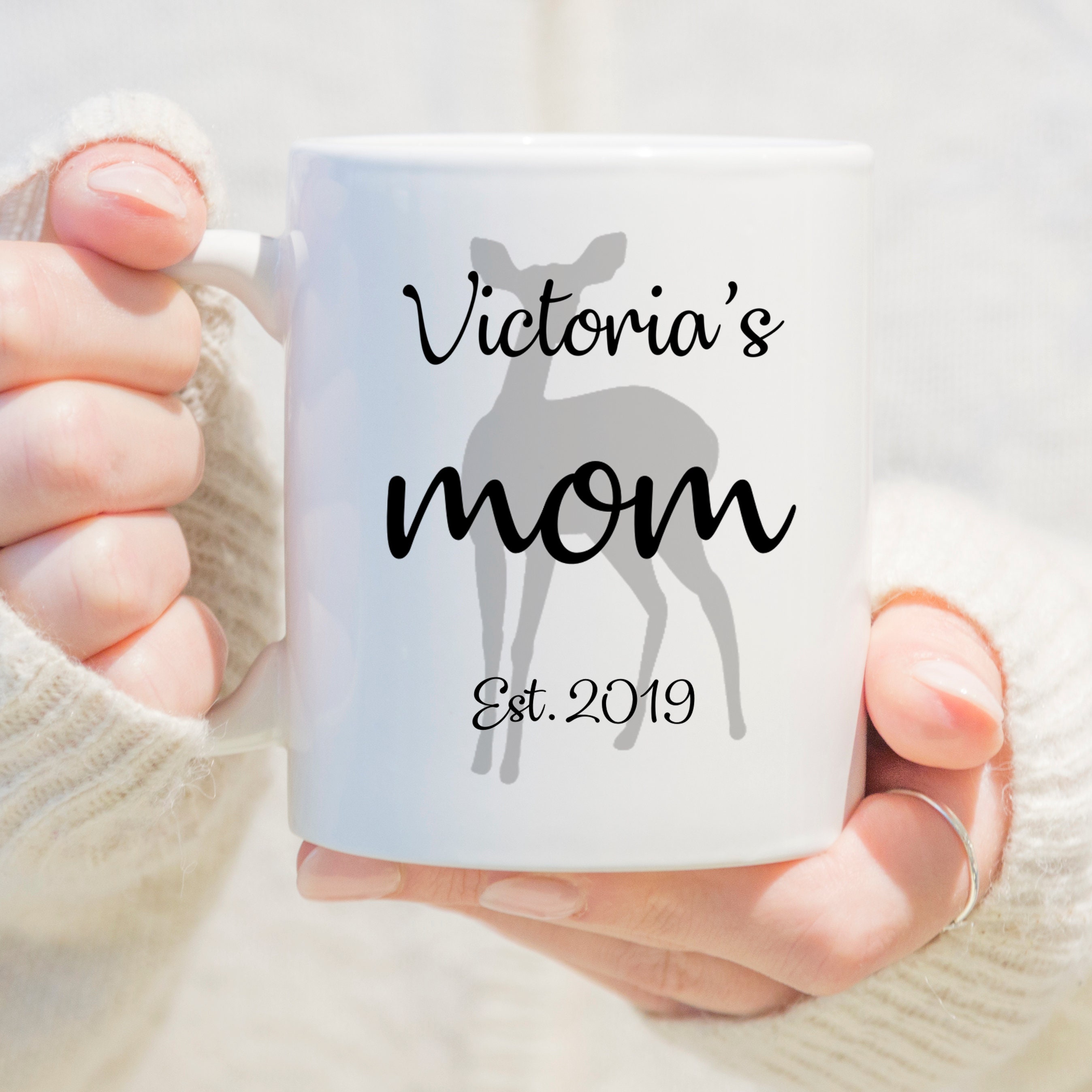 Mom Est. 2019 Mug Custom New Mom Mug Gift for Mom For New | Etsy