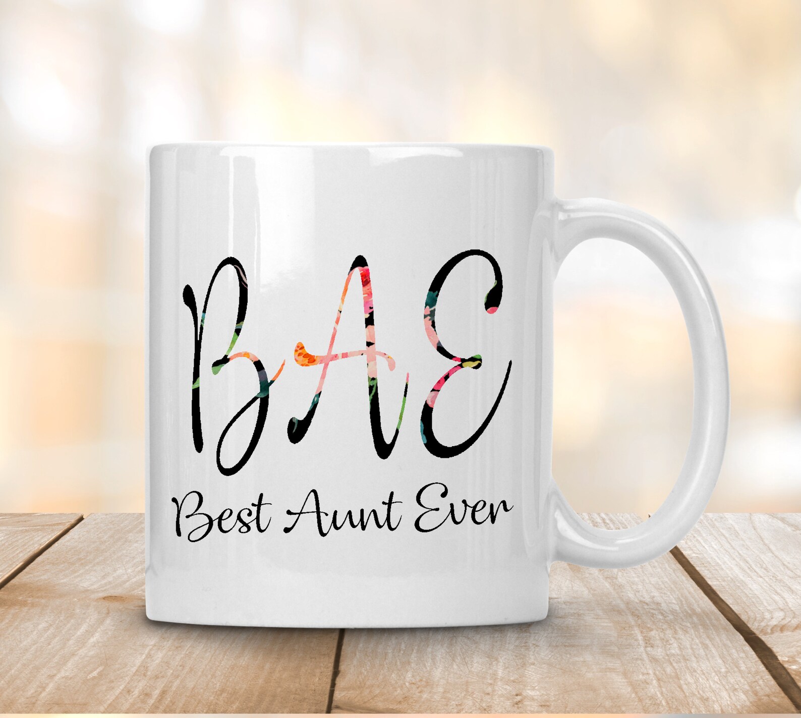 BAE Mug Best Aunt Ever Mug Pregnancy Reveal Mug Aunt Mug - Etsy