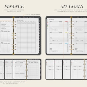 Undated Digital Planner: Goodnotes & Notability Compatible (digital ...
