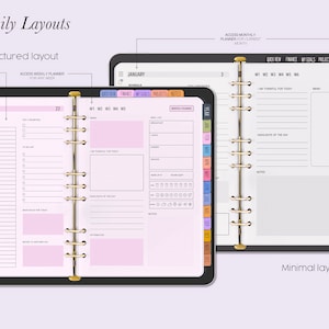 Undated Digital Planner: Goodnotes & Notability Compatible (digital ...
