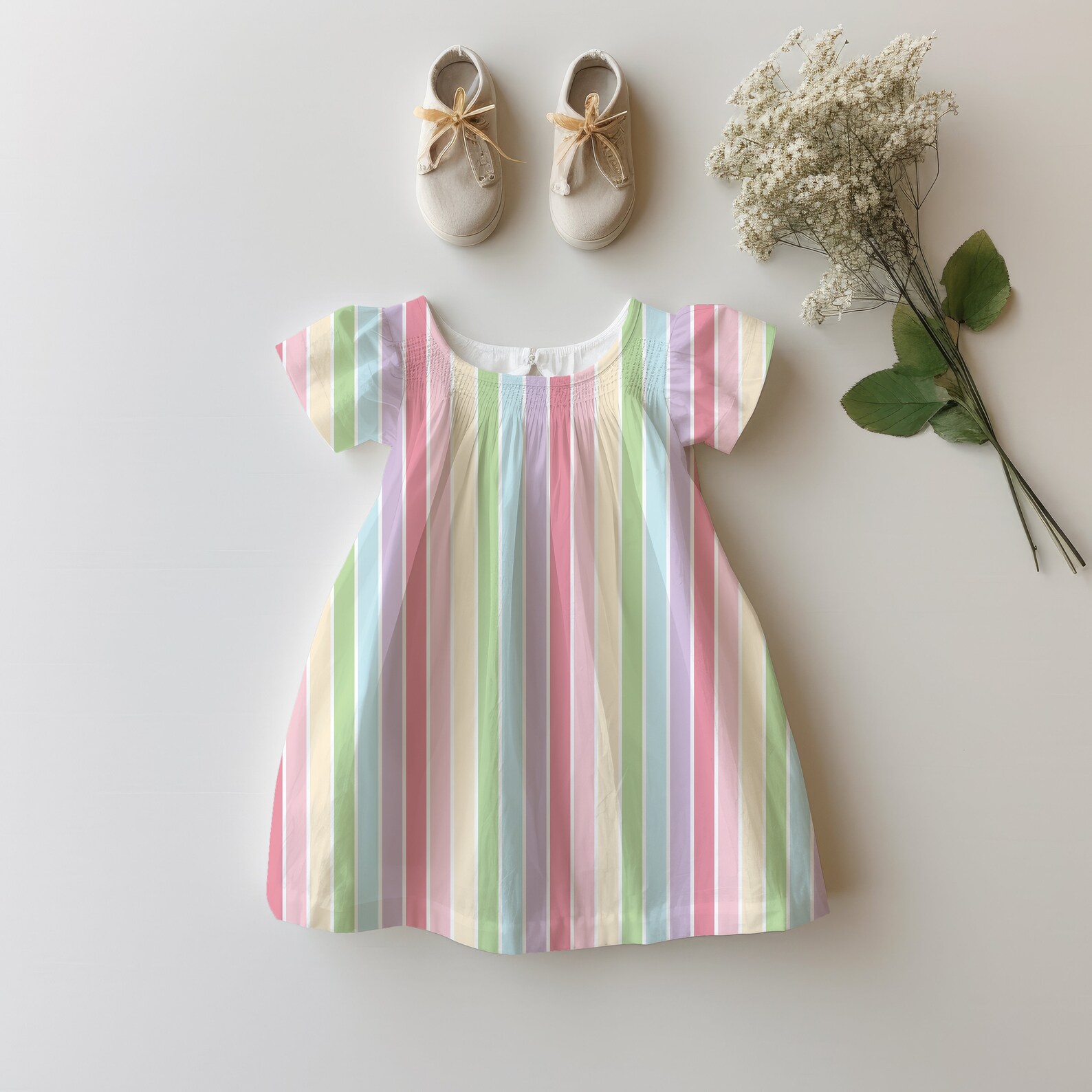 Easter Seamless Pattern | Pastel Easter Stripes Pattern | Easter ...