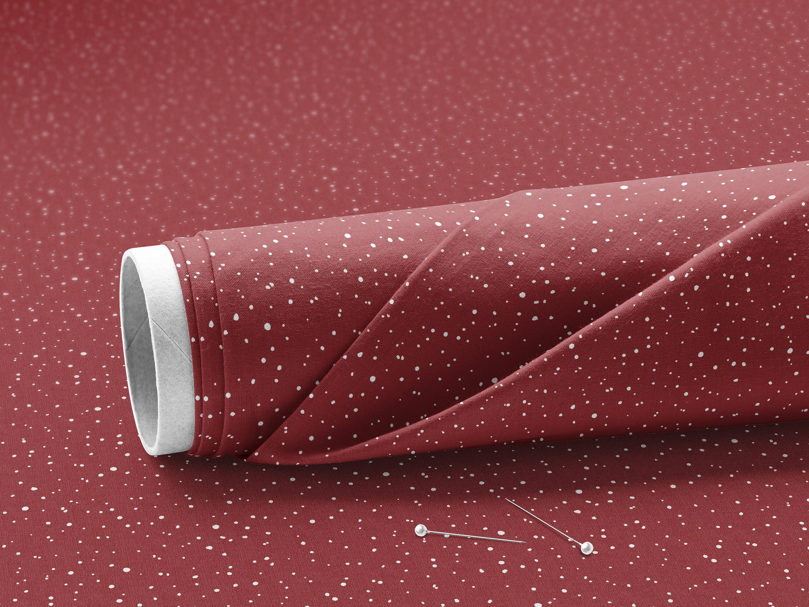 Winter Snow Seamless Pattern Red Pattern Winter Snow Winter Collection ...