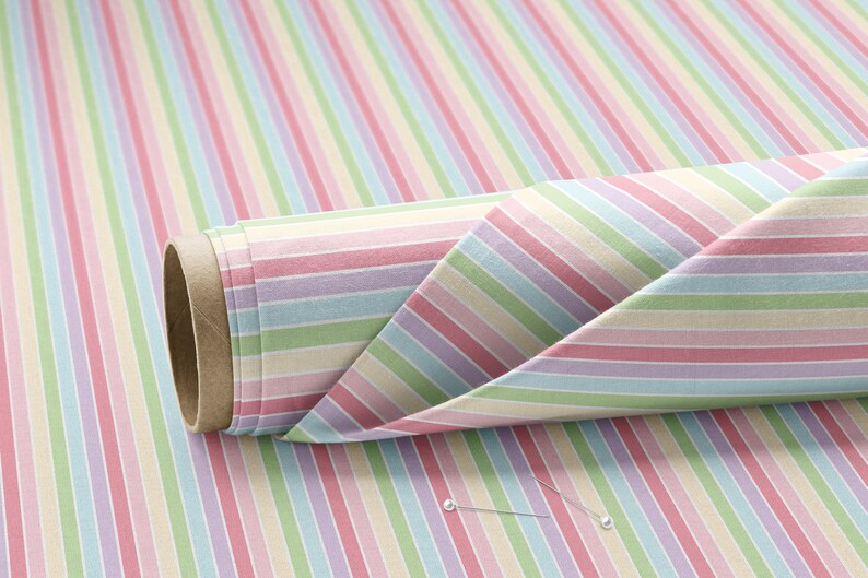 Easter Seamless Pattern | Pastel Easter Stripes Pattern | Easter Stripes Surface Pattern ...