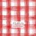 Red Watercolor Gingham Seamless Pattern | Holiday Plaid | Christmas ...