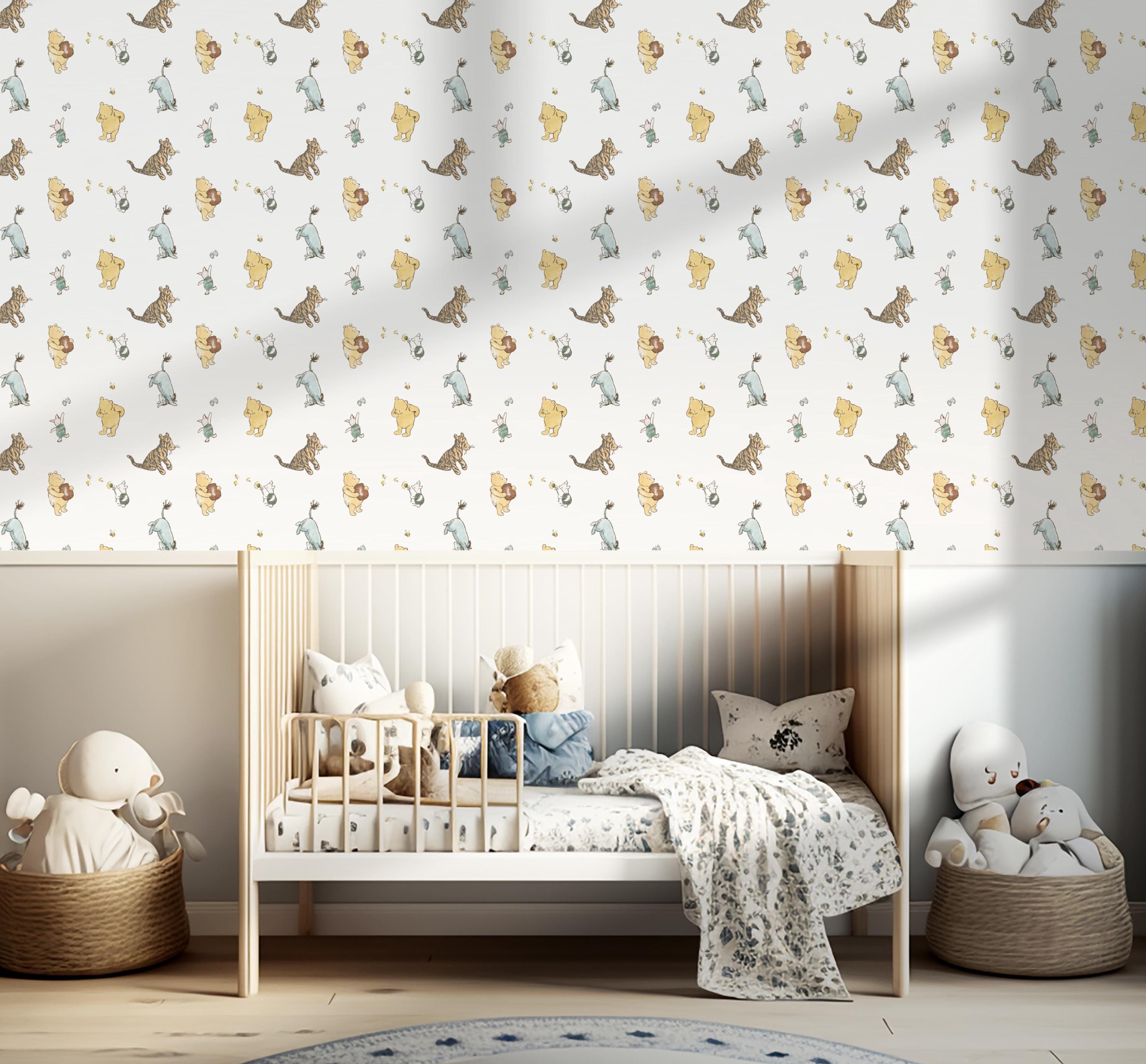 Classic Winnie the Pooh Seamless Pattern | Piglet Eeyore Tigger ...