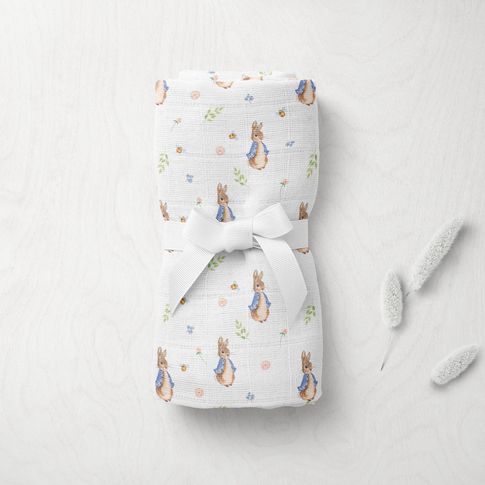 Peter Rabbit Seamless Pattern | Blue Bunny Pattern | Peter Rabbit ...