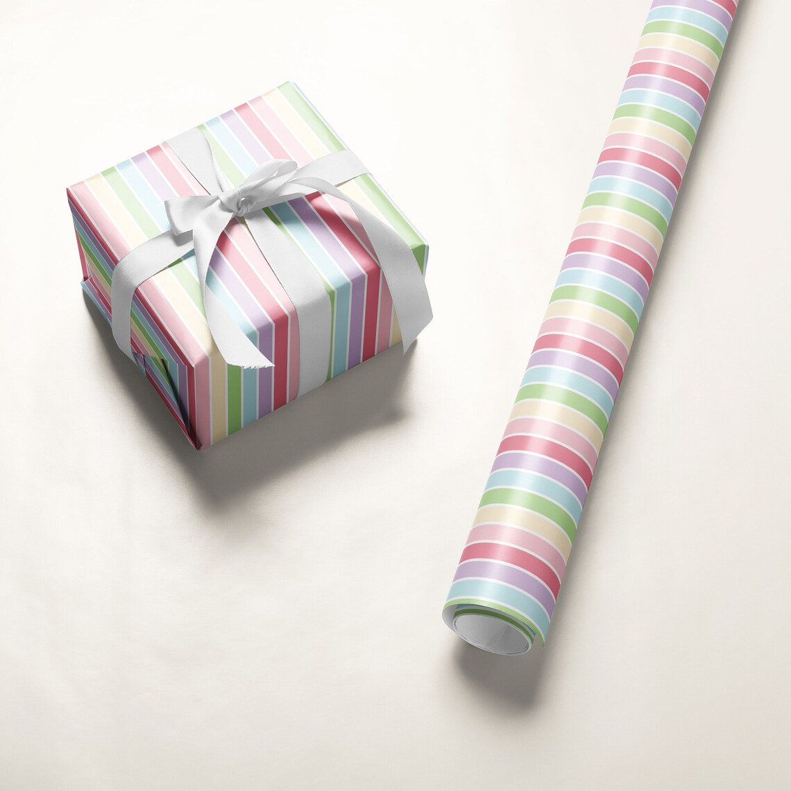 Easter Seamless Pattern | Pastel Easter Stripes Pattern | Easter ...