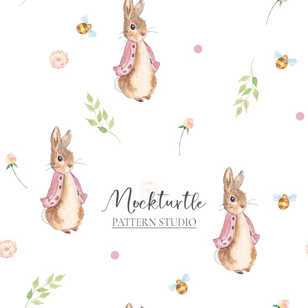 Rabbit Wallpaper - Etsy UK