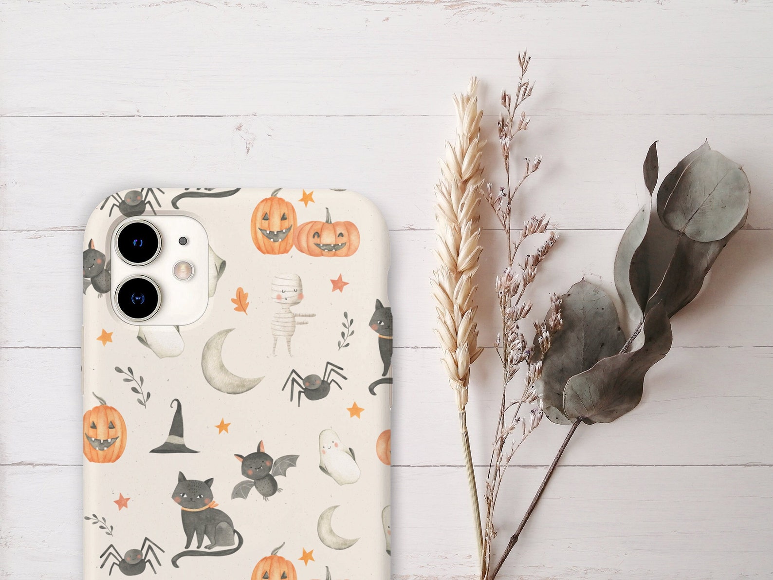 Halloween Pumpkin and Ghosts Seamless Pattern | Spooky Surface Pattern ...