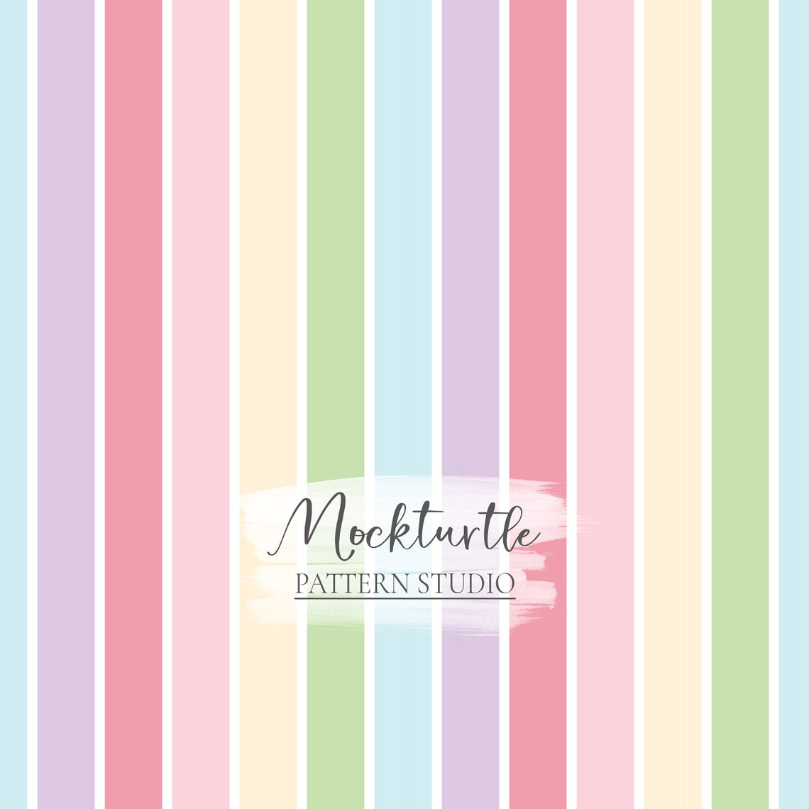 Easter Seamless Pattern | Pastel Easter Stripes Pattern | Easter ...