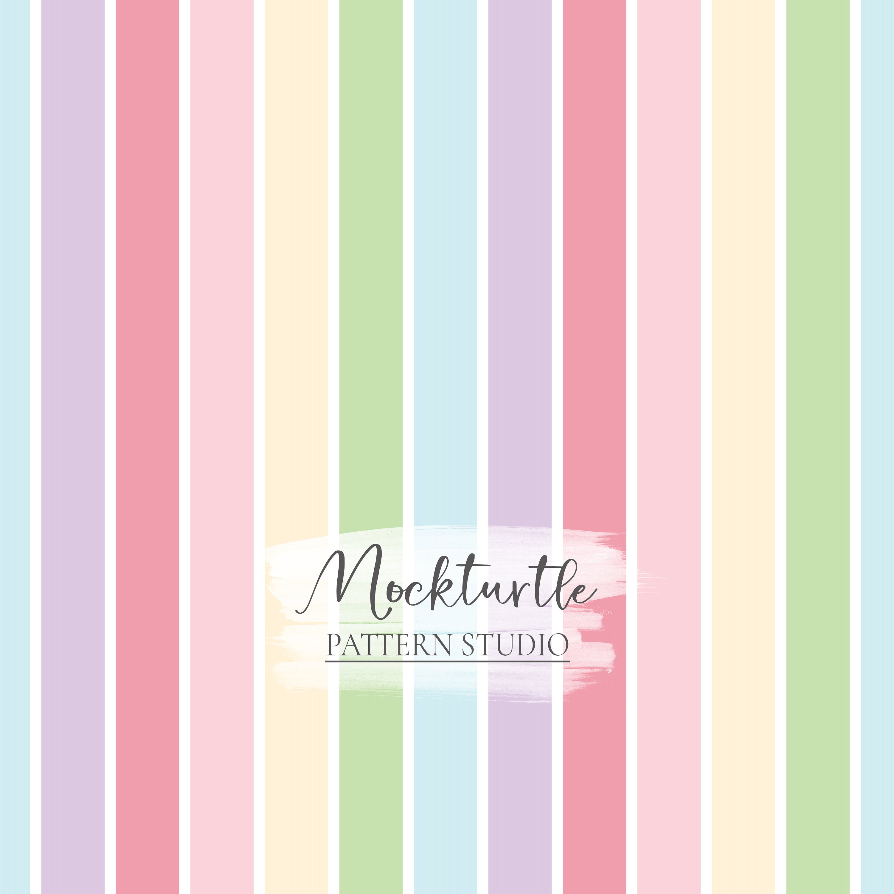 Easter Seamless Pattern | Pastel Easter Stripes Pattern | Easter ...