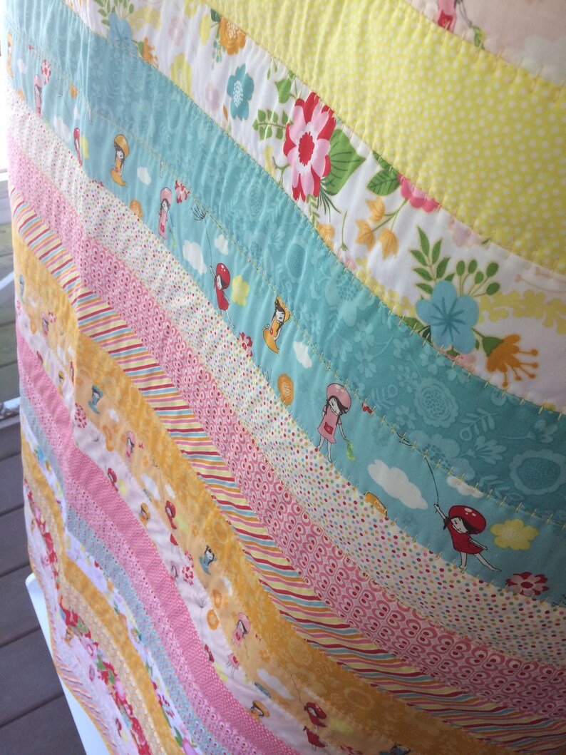 Baby Girl Wistful Winds Quilt - Etsy