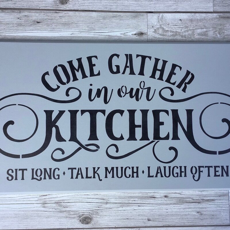 Wooden Kitchen Signs - Etsy UK