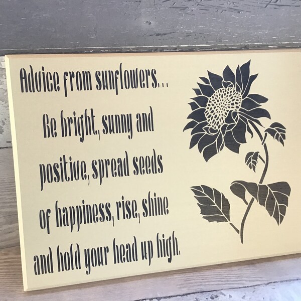 Sunflower Quotes - Etsy UK