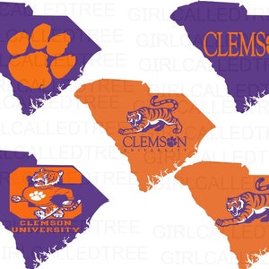South Carolina College Team SVG & PNG Easy Cut - Etsy