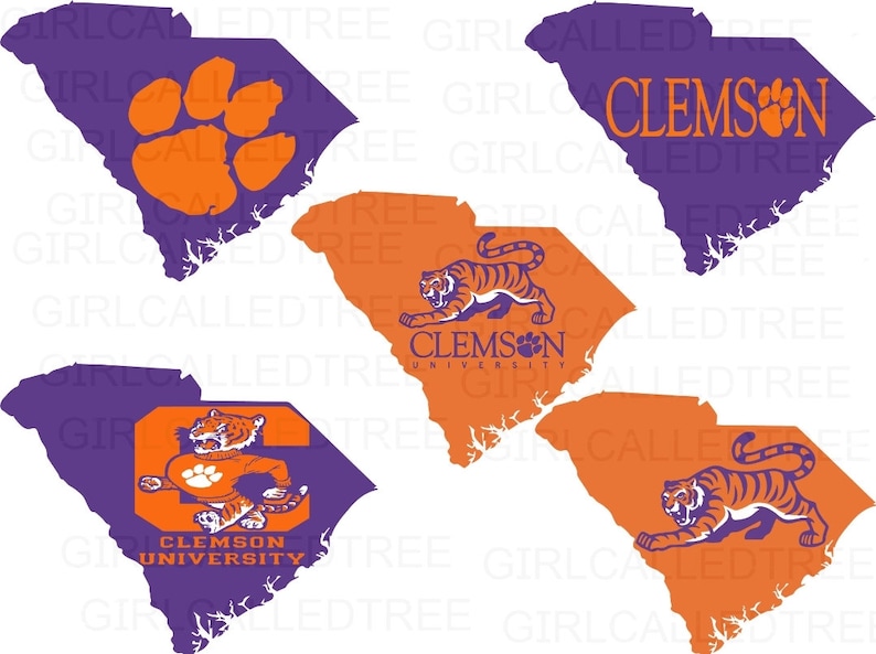 South Carolina College Team SVG & PNG Easy Cut - Etsy