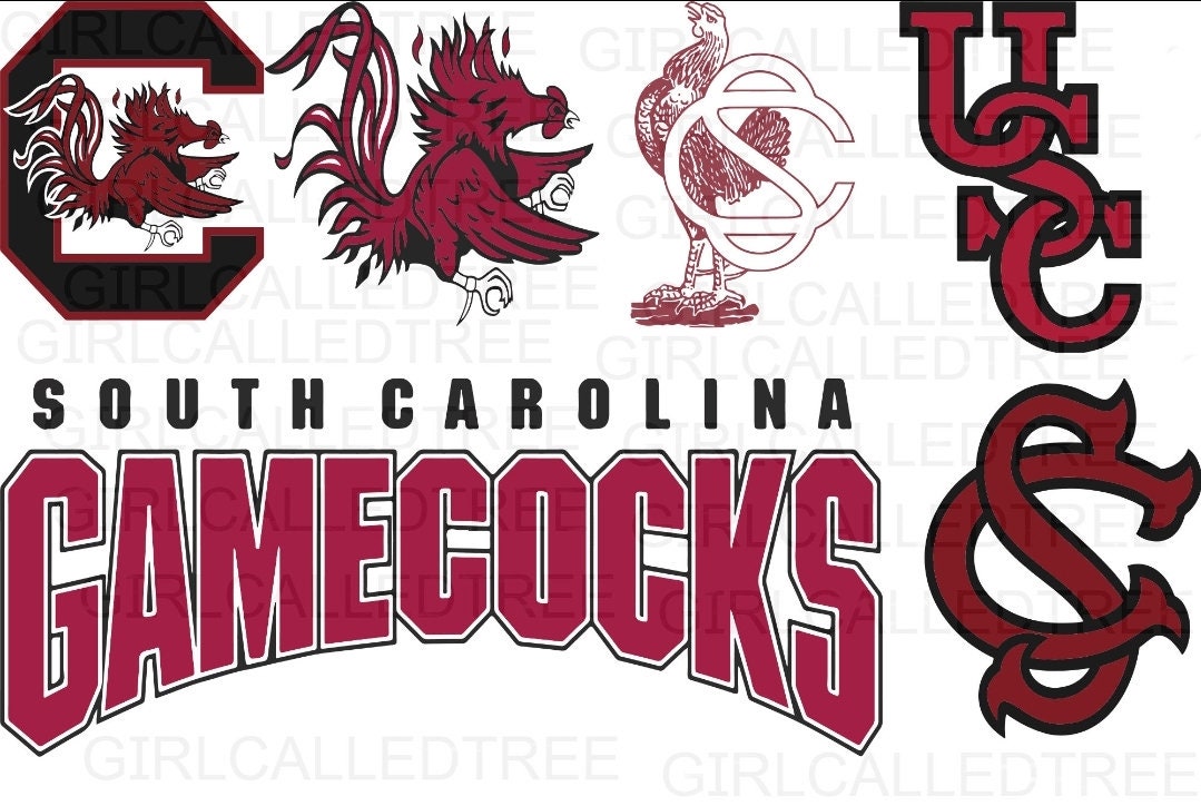 South Carolina College Team SVG & PNG Easy Cut - Etsy