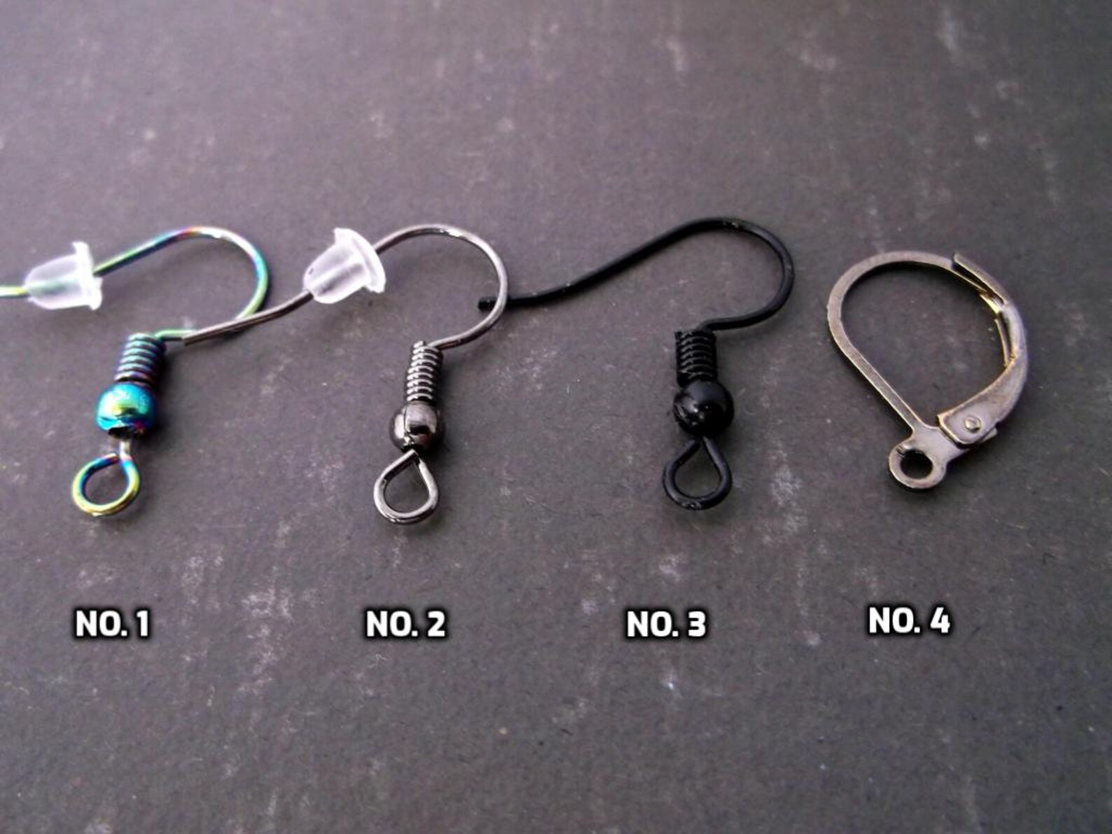 Black Spike Earring Spike Dangle Black Matte Spike Punk | Etsy