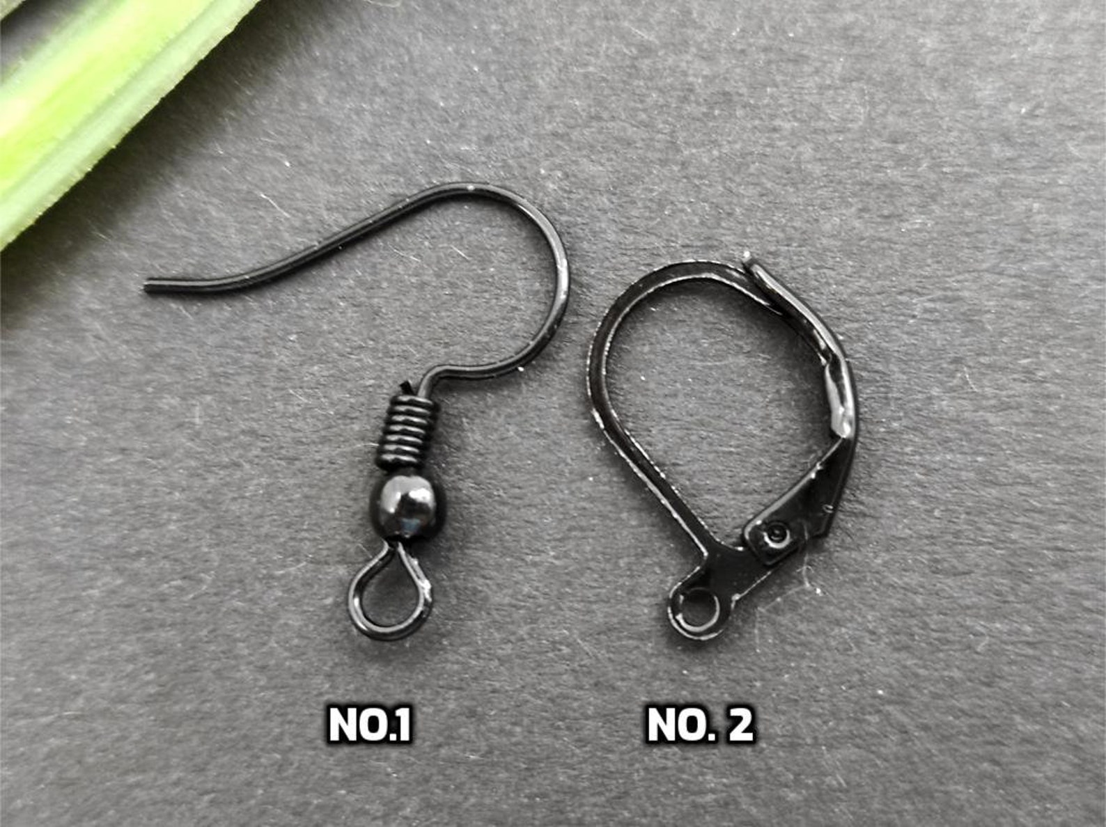 Black Spike Earring Spike Dangle Black Matte Spike Punk - Etsy