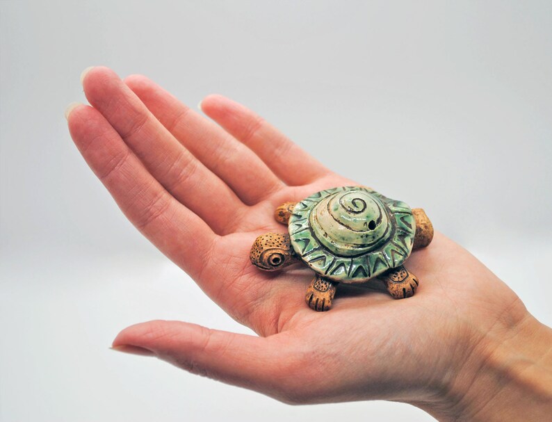 Ceramic Handmade turtle whistle. Little turtle. Clay pendant | Etsy
