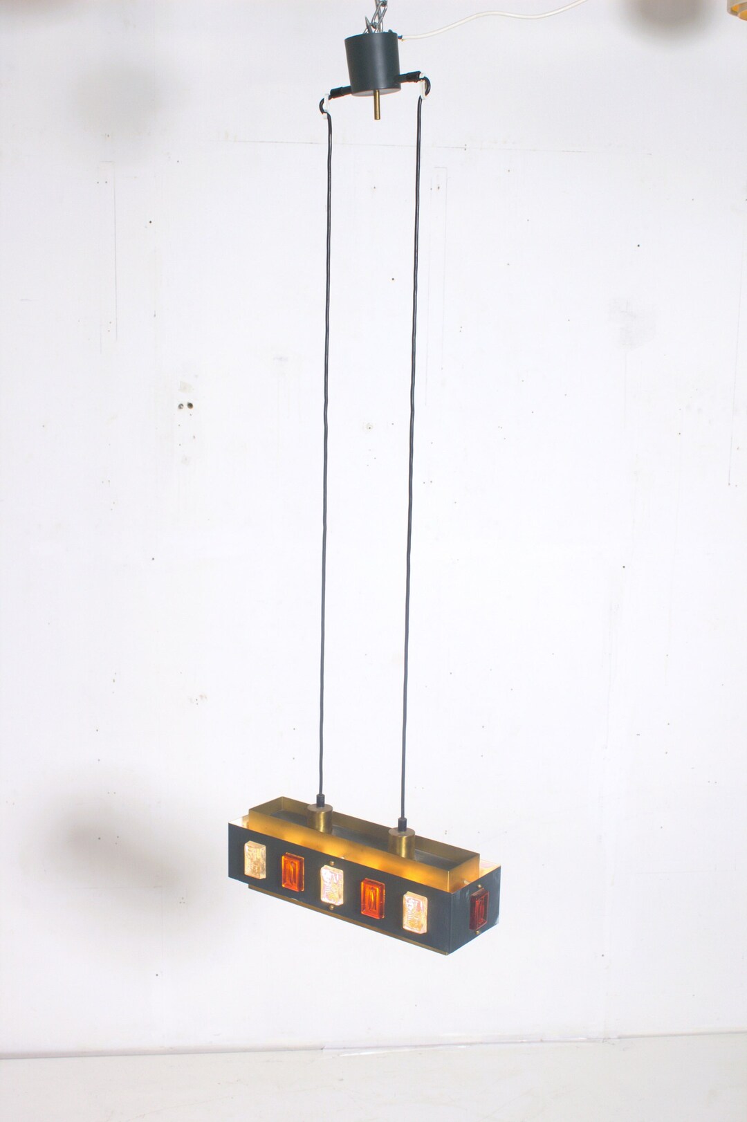 Swedish Ceiling Light by Einar Baackstrom and Erik Hoglund - Etsy