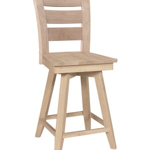 Tuscany Swivel Stool Custom Finish Options - Etsy