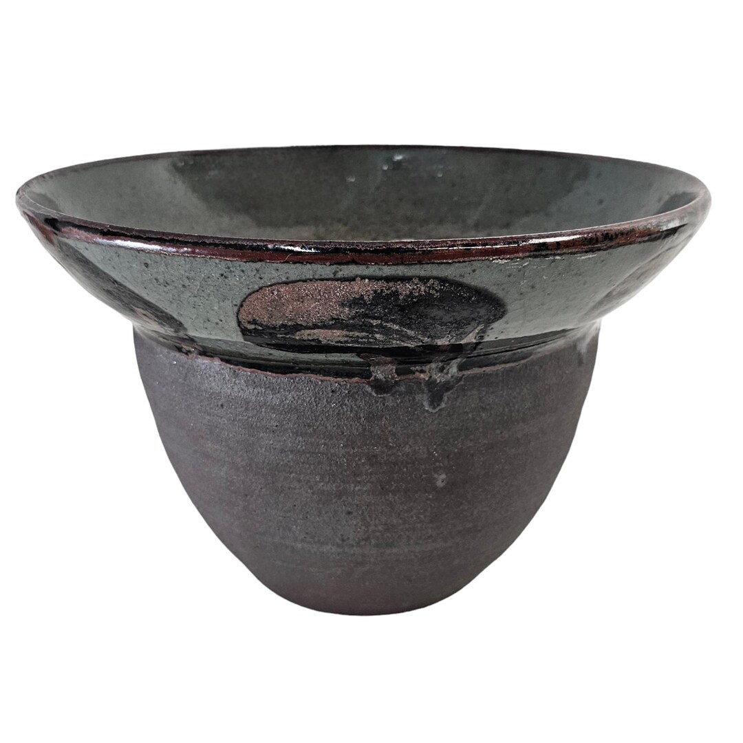 Joseph Hysong Vintage Studio Art Pottery Bowl Purple 10.25” - Etsy