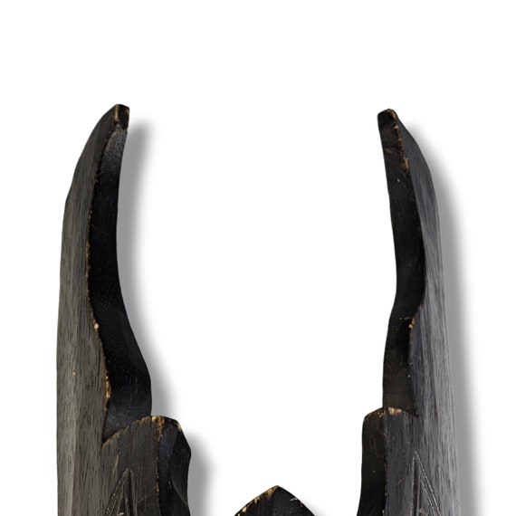 Vintage Devil Tribal Mask, Wood Mask, African Art Mas… - Gem