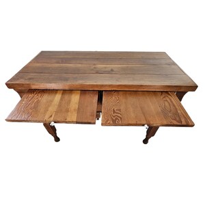 Antique Possum Belly Table, Bakers Table, Pot Belly Pine Farmhouse ...