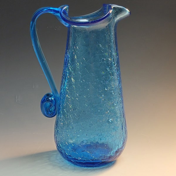 Hand Blown Pitcher - Etsy