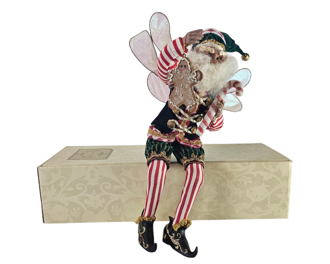 Mark Roberts Fairy, Fairy Figurine, Retired Limited Edition candy Cane ...