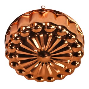 Vintage Copper Gelatin Molds, Aspic Molds, Aluminum Daisy Turk Tower ...