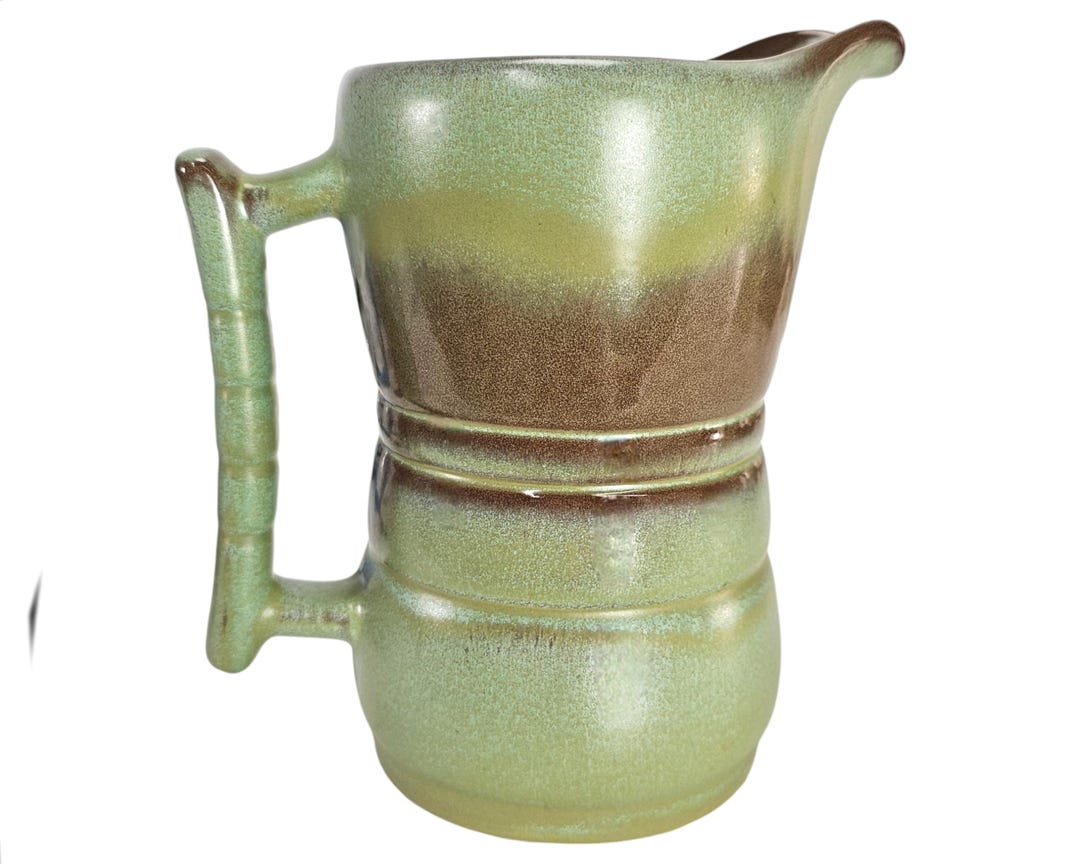 Vintage Francoma Pitcher, Ceramic Pottery 26D Pitcher, 1 Qt.-prairie ...