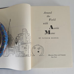 Around the World With Auntie Mame Book, Patrick Dennis Book 1958 286 ...