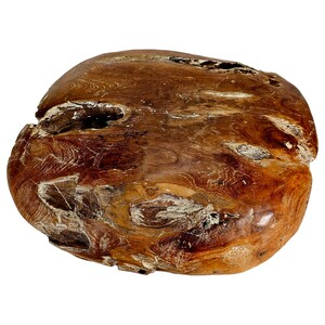 Vintage Giant Centerpiece Bowl, Teak Root Bowl, Light Brown Bowl ...