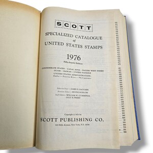 Scott Standard Postage Stamp Catalogue 4 Vol Limited Bicentennial ...