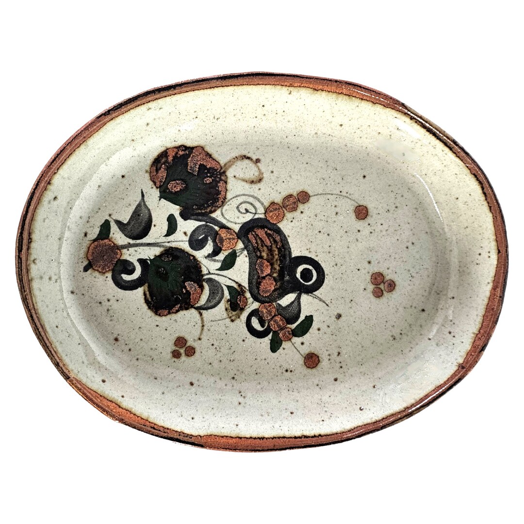 Vintage Mexican Platter Bird Platter Hand Painted Platter - Etsy