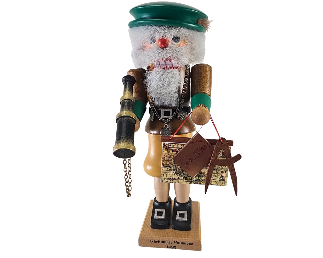 Christian Ulbricht Nutcracker, Christopher Columbus Nutcracker, German ...
